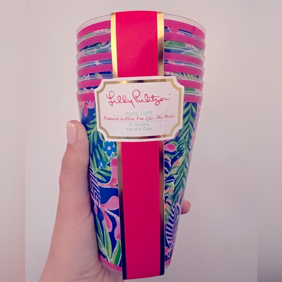 Lilly Pulitzer | Dining | New Lilly Pulitzer Pool Cups | Poshmark